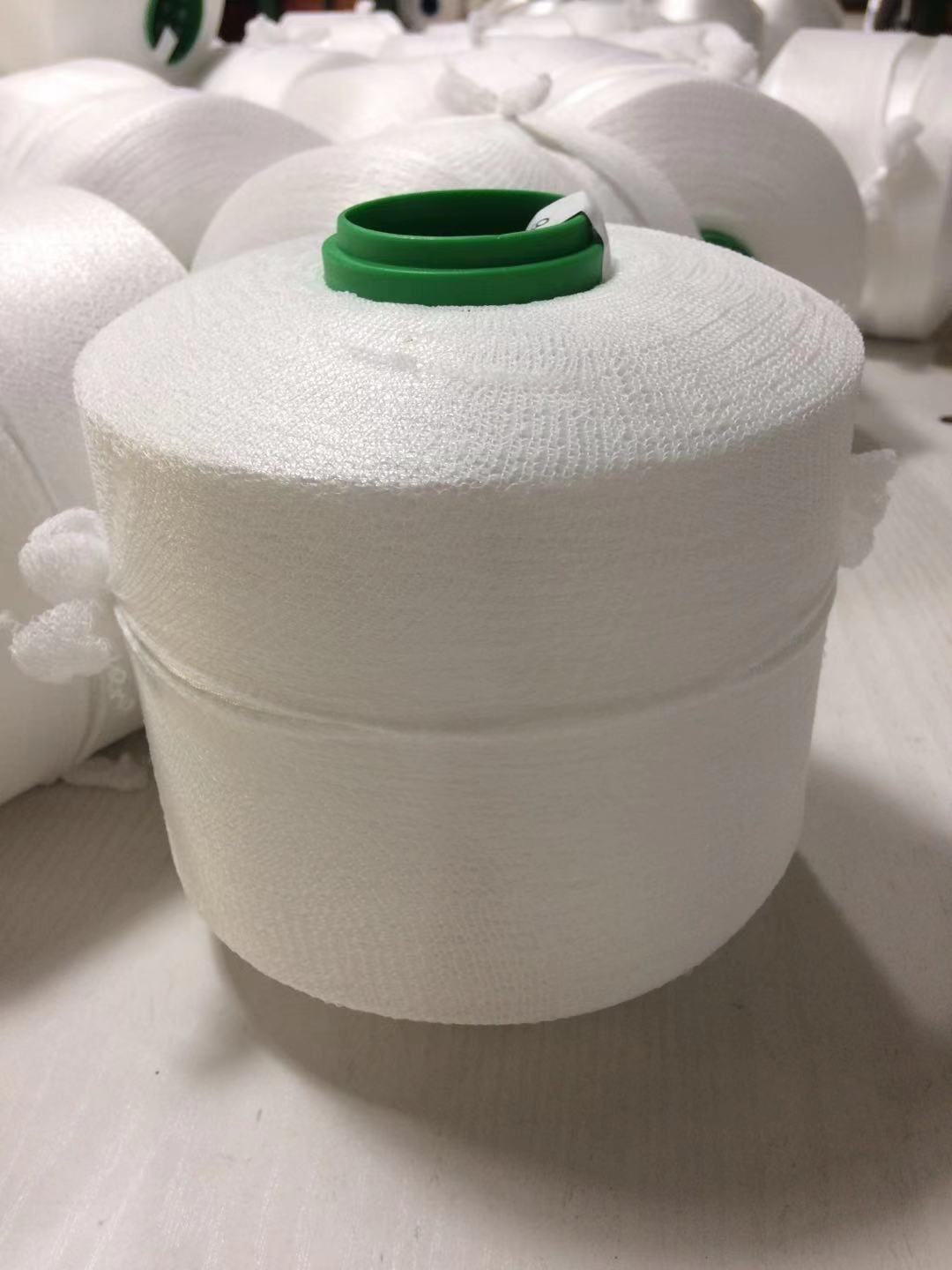 Buy Dty Polyester Draw Texturing Yarn Raw White In Dying Tube from ...