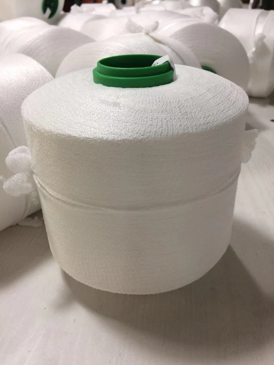 Buy Dty Polyester Draw Texturing Yarn Raw White In Dying Tube from ...