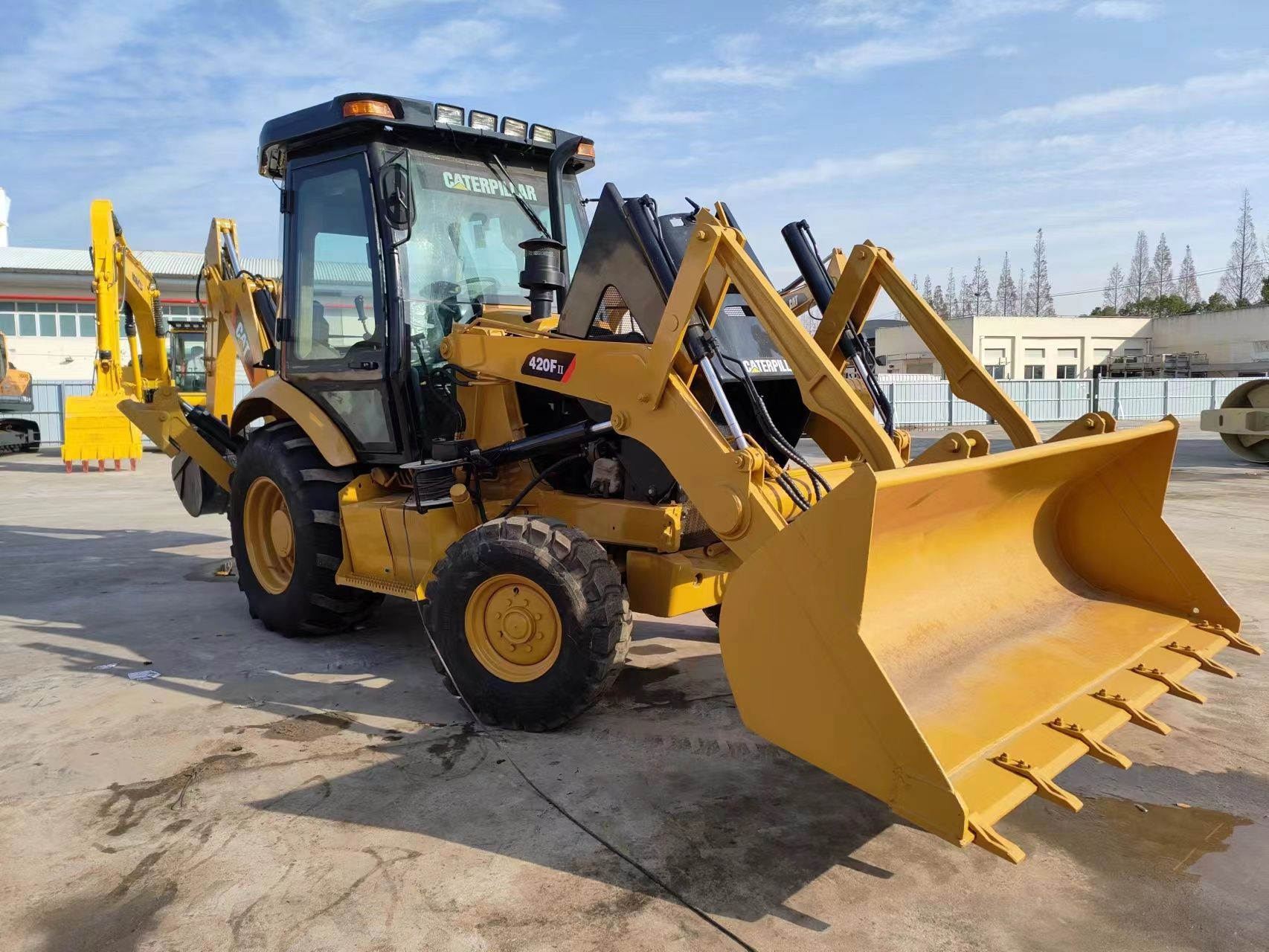 Buy Backhoe Loader 4 Wheel Drive New Backhoe Loader Tractors from ...