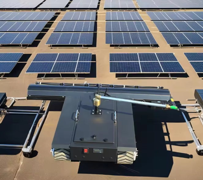 Buy Solar Cleaning Machine Equipment Dry Cleaned And Washed Solar Panel ...