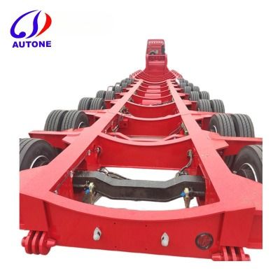 Buy Multi Axles Modular Low Bed Semi Trailer from Shandong Juyuan Auto ...