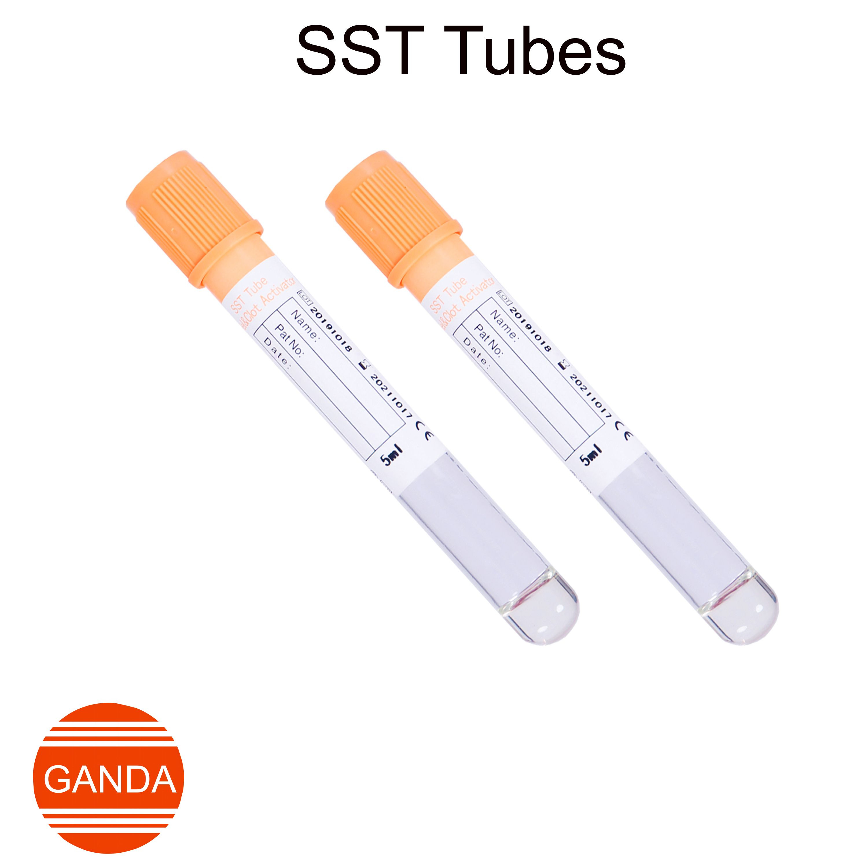 Buy Vacuum Blood Collection Tubes Sst Tubes from Ganda Medical Devices Co., LTD, China ...