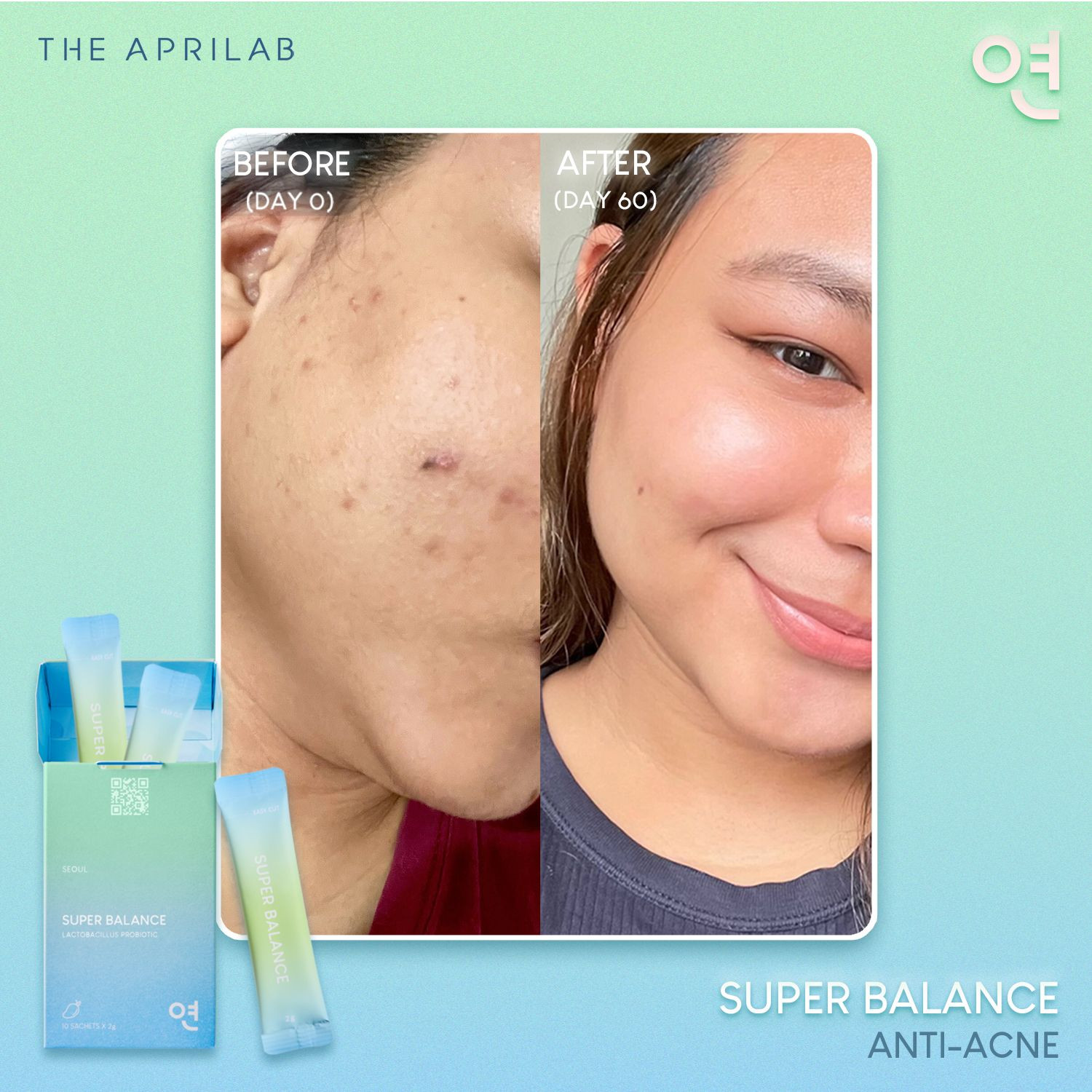 Buy The Aprilab | 1+1 Super Balance — Korean Beauty Probiotic & Prebiotic from THE APRILAB ...