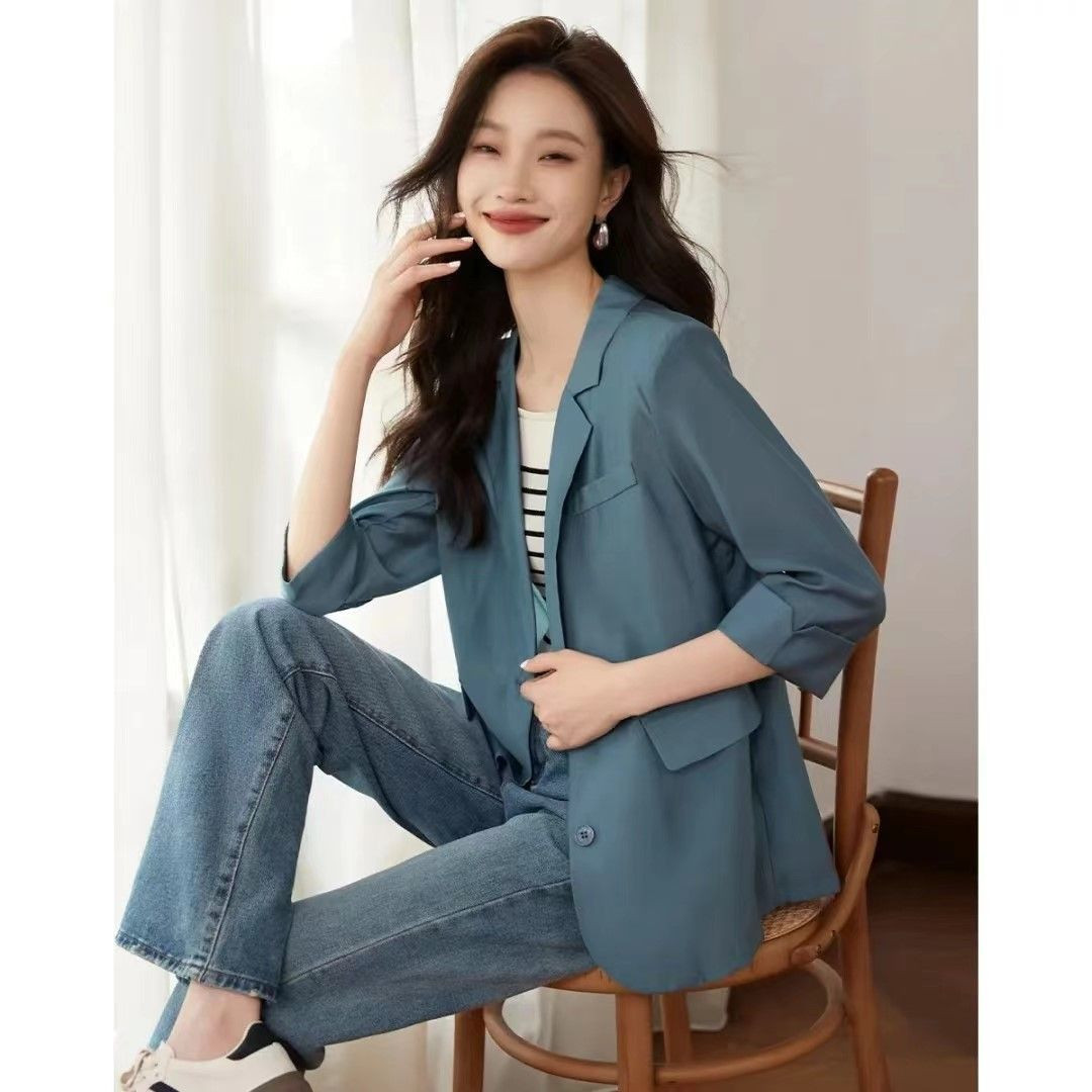 Buy Three-quarter Sleeve Women's Suit from Chanjuan Trading Co., Ltd., China | Tradewheel.com