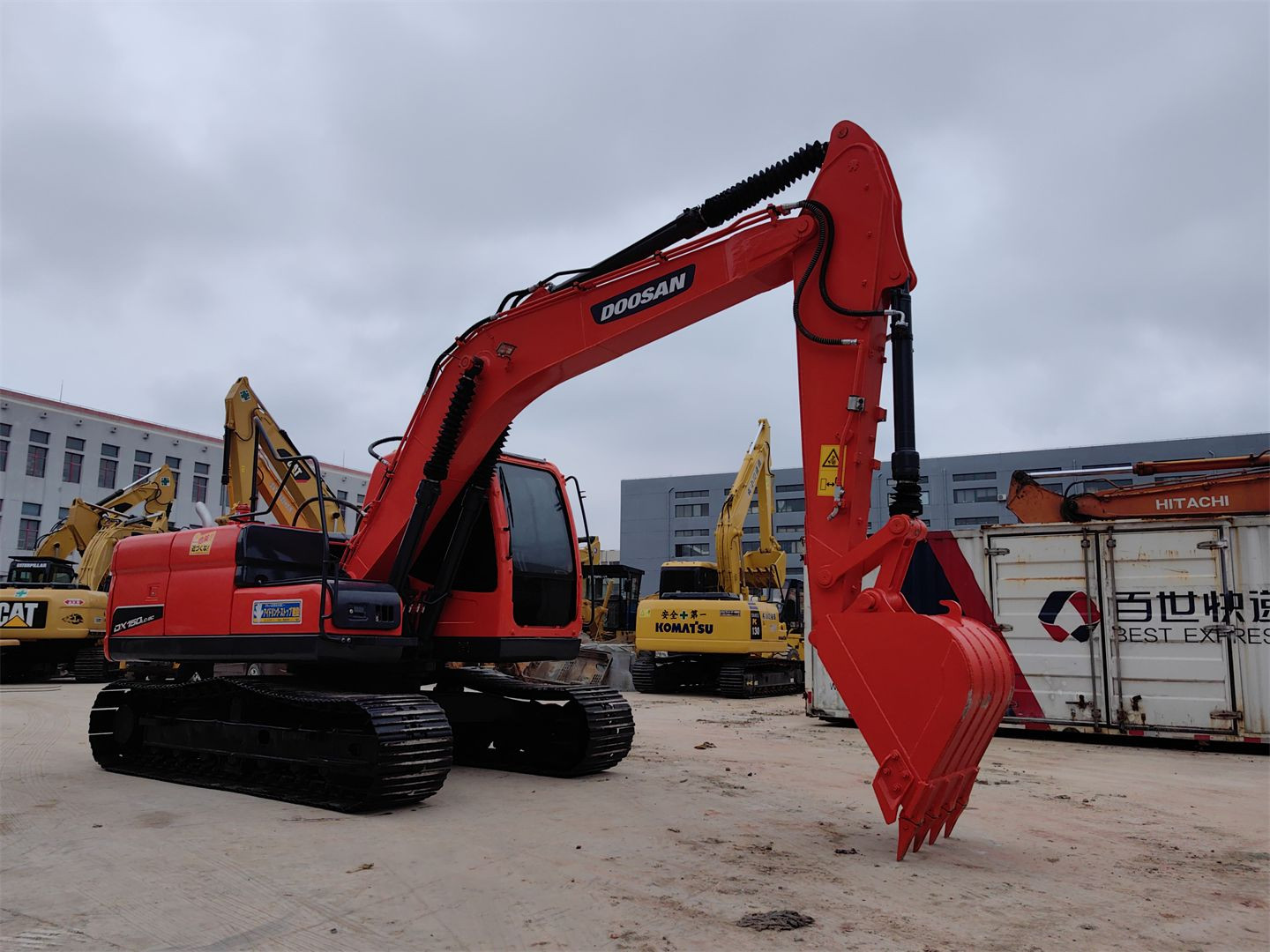 Buy Korea Doosan Dx150 Excavator On Sale from PF Machinery Limited ...