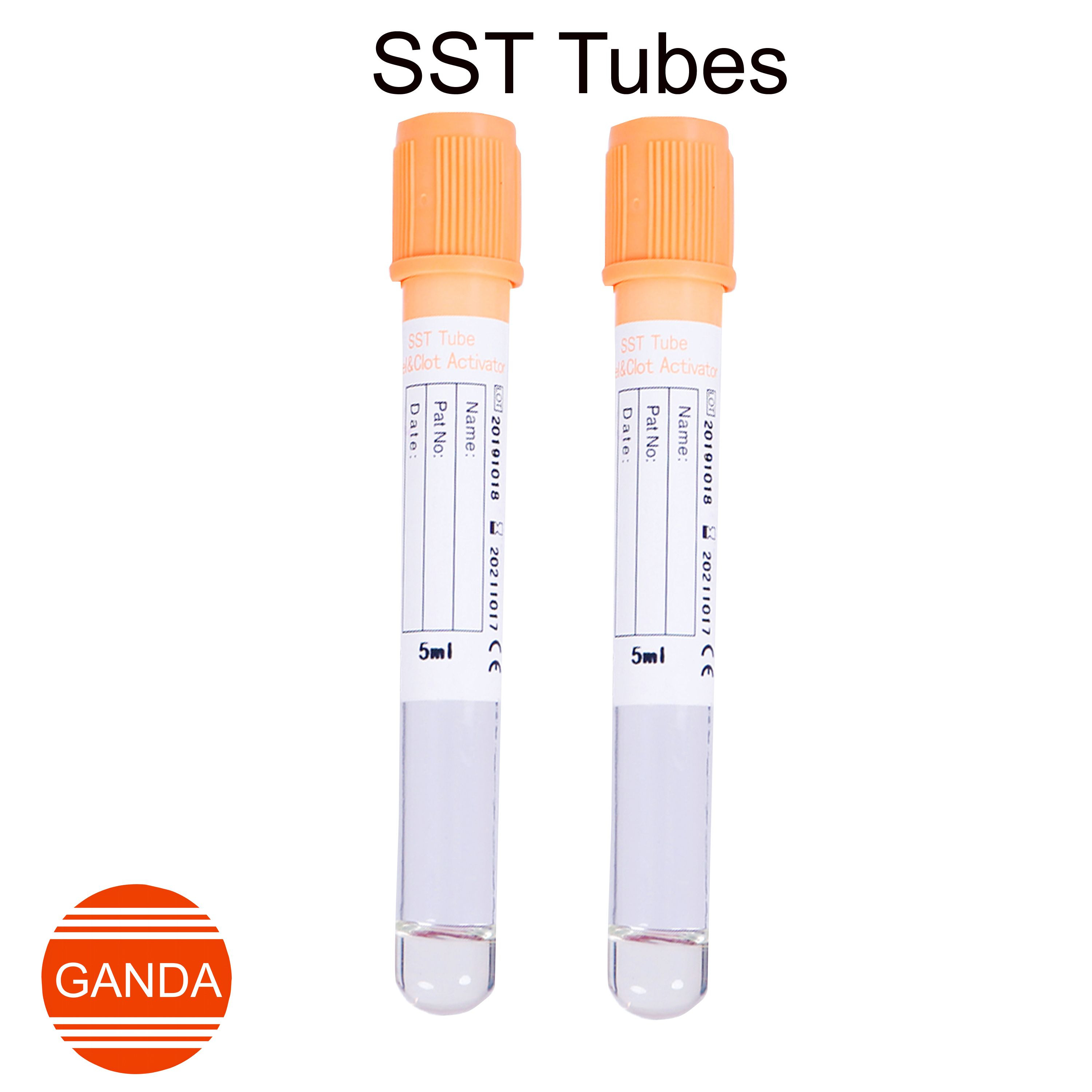 Buy Vacuum Blood Collection Tubes Sst Tubes from Ganda Medical Devices ...