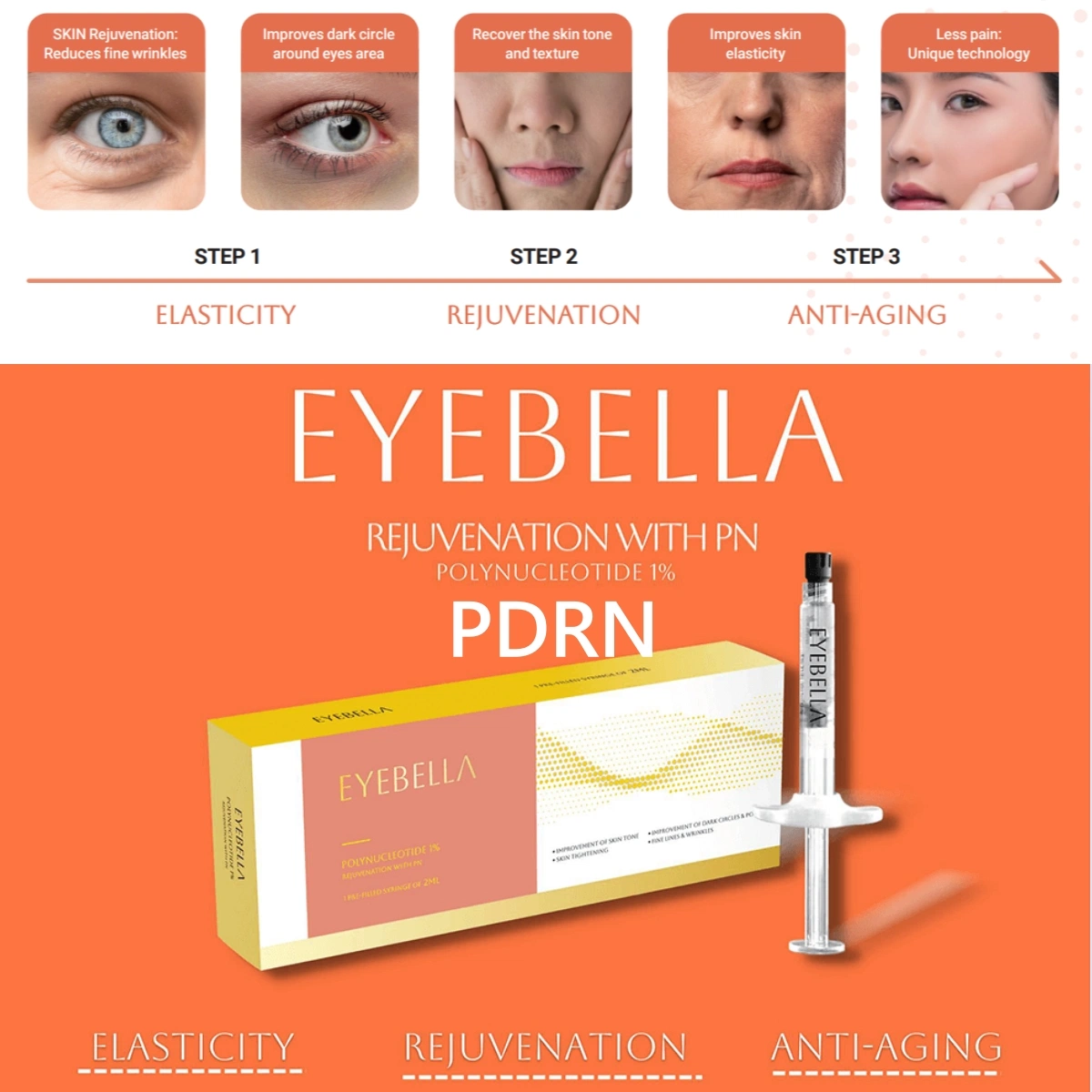 Buy Eyebella Estilad Under Eye Eyes Pdrn Filler Skin Booster Rejuvenation Polynucleotide Pdrn ...