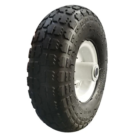 Buy 10 Inch 3.50-4 Pneumatic Tyre Rubber Wheel For Hand Truck from ...