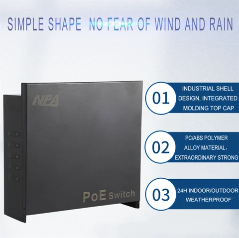 Shenzhen Yuguang Anpa Electronic Co., Ltd. | Outdoor POE switch