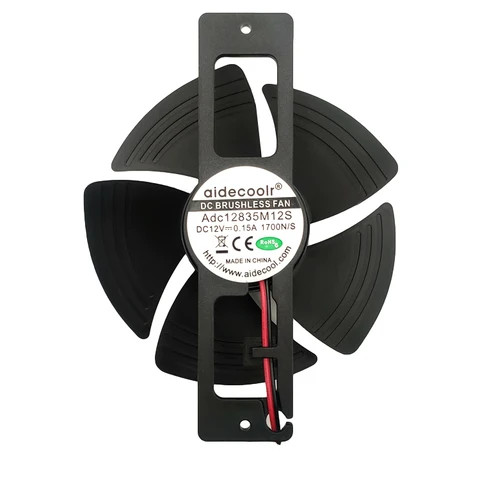 Buy 12v Dc Brushless Frameless Radial Fans 128*35mm Axial Flow Cooling ...