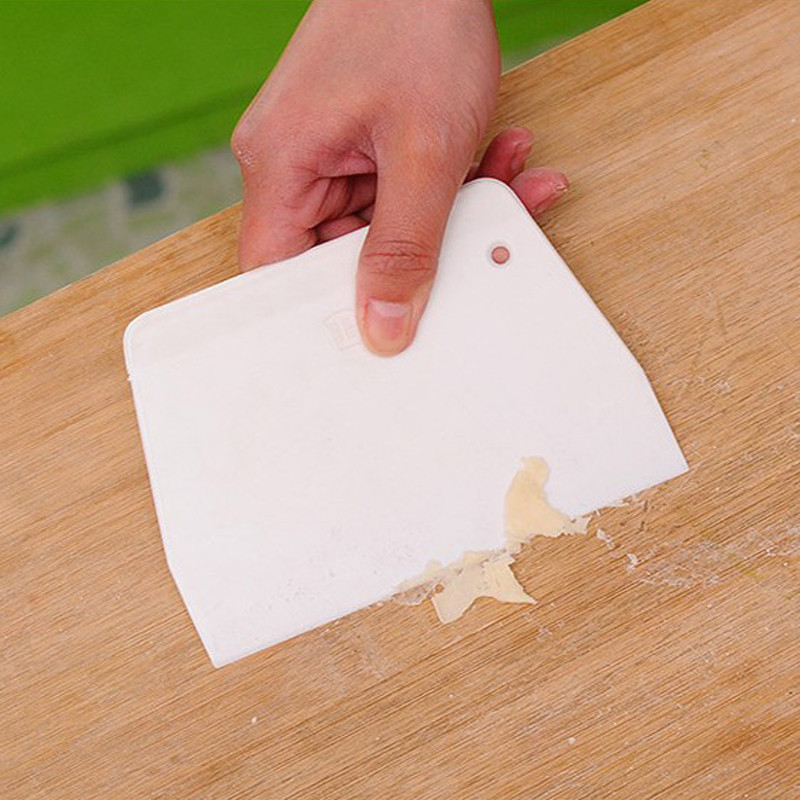 Buy 1pcs Food Grade Plastic Pastry Dough Cutter Trapezoid Shape Baking ...