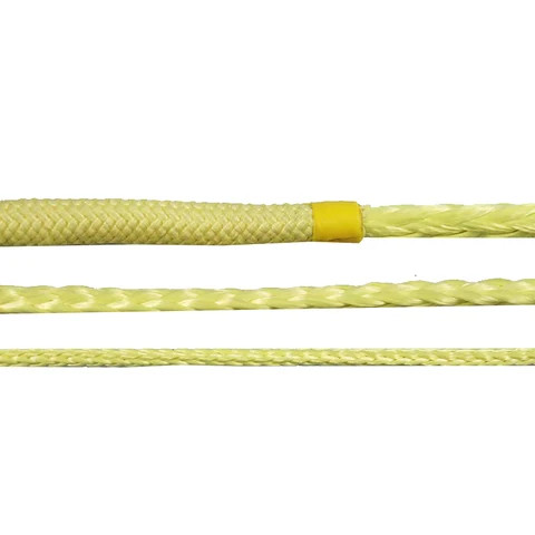 Buy 2023 Cutting Resistance Braided Aramid Fiber Rope For Traction Rope ...
