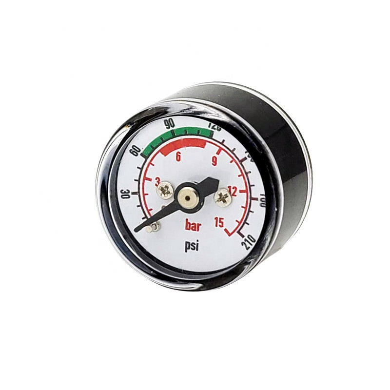 Buy 25mm Mini Pressure Gauge Oxygen Manometro Air Pressure Gauge from ...