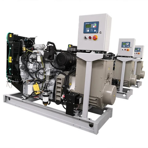 Buy 44kw 55kva Emergency Marine Generator 60hz Powered By Perkins ...