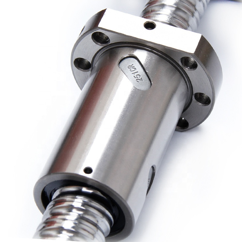 Buy 5mm Pitch Diameter 20mm Ball Screw Sfu2005 Customized Length C7 ...