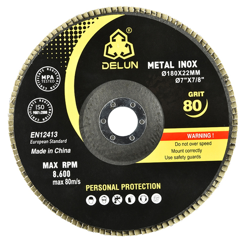 Buy 7 Inch Flap Disc, Durable Flap Wheel, Using For Metal from Yongkang ...