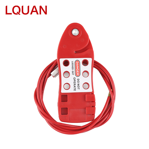 Buy Adjustable Insulation Loto Economy Cable Lockout,wire Lock Cable ...