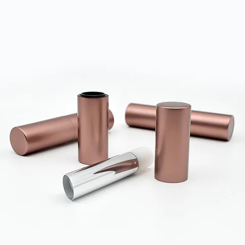 Buy Aluminum Replaceable Lipstick Tubes Recyclable Empty Lipstick ...