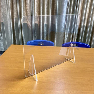 Buy Apex Student Table Divided Clear Acrylic Plexiglass Counter ...