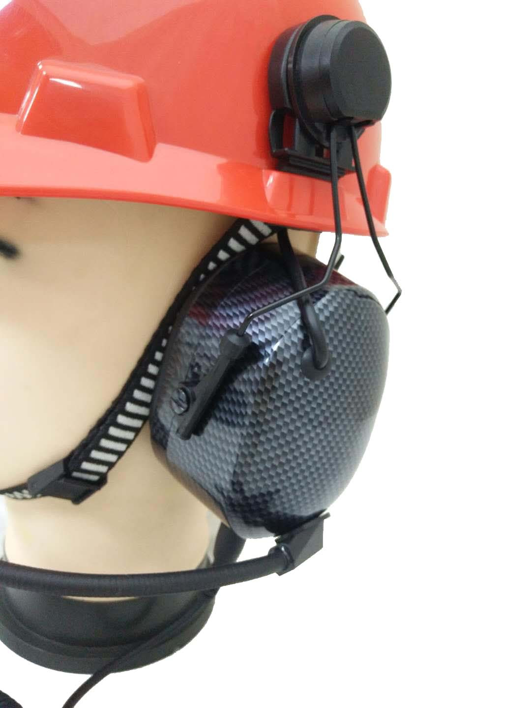 Buy Cap-mounted Earmuffs Helmet Mounted Ear Muffs Safety Abs Materials ...