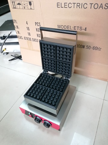 Buy Catering Equipment Electric Double Square Egg Mini Waffle Makers ...