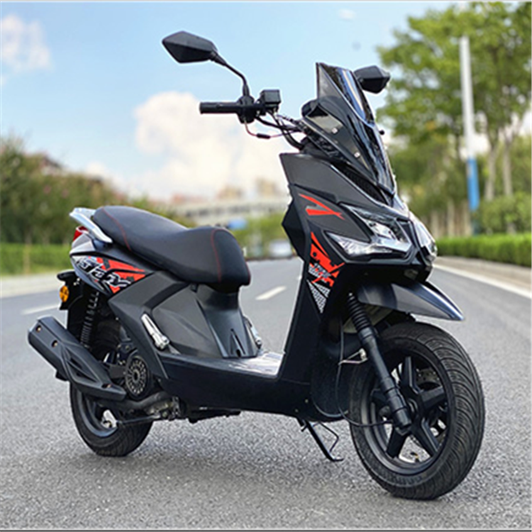 Buy Classic Style 125 Cc Gas Power Mobility Bikes Scooter 2 Wheel Adult ...