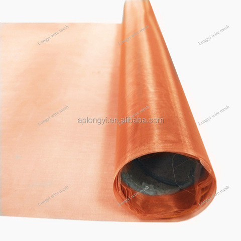 Buy Copper Wire Mesh Copper Screen Copper Fabric 100 200 300 400 500 ...