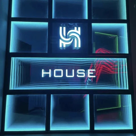 Buy Custom Infinity Wall Mirror Infinite Sign 3d Infinity Mirror Video ...