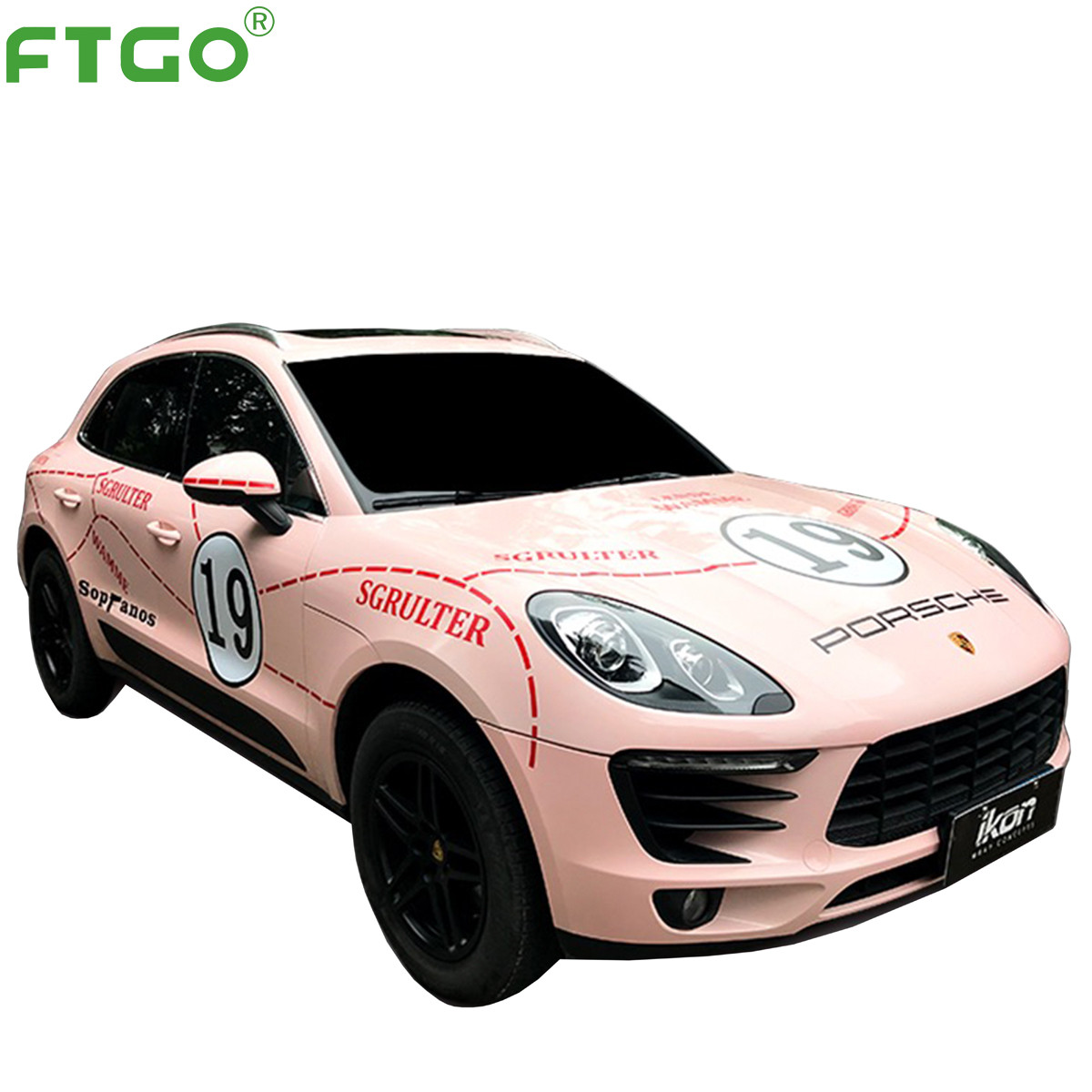 Buy Custom Sunproof Vinyl Wrap Car Films, Die Cut Stickers Sport Car ...