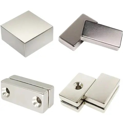 Buy Custom Super Strong Square Industrial Neodymium Blocks Magnets For ...