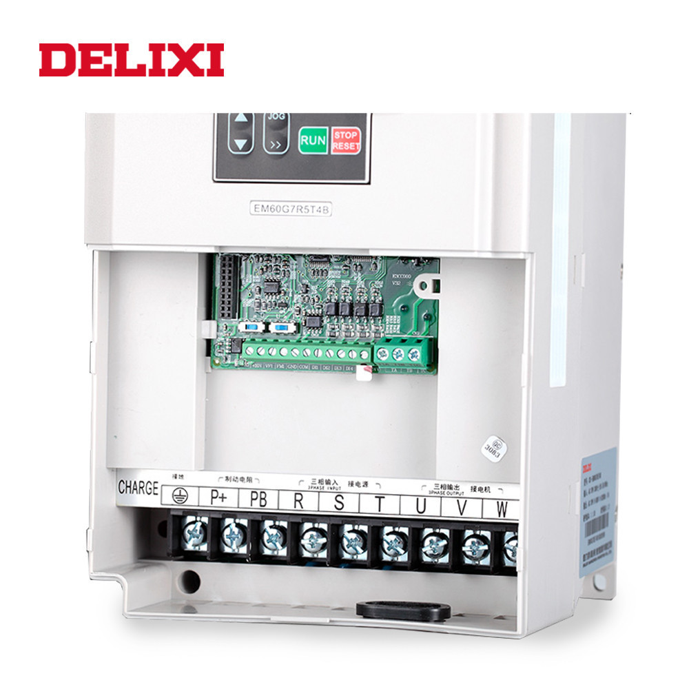 Buy Delixi 11kw 380v 50hz 3 Phase Output Vfd Solar Inverter With Mppt ...