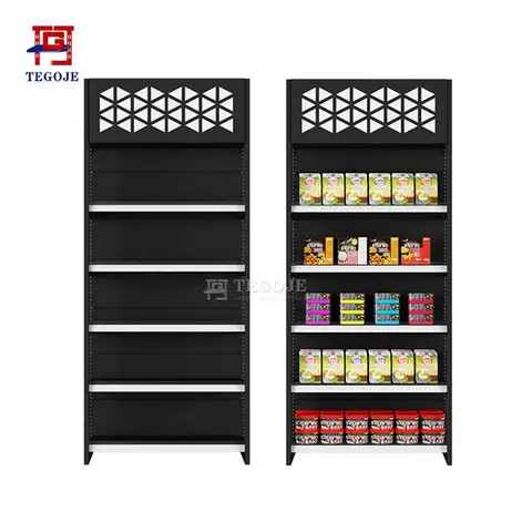 Buy Double-sided Supermarket Warehouse Grocery Shelves Supermarket ...