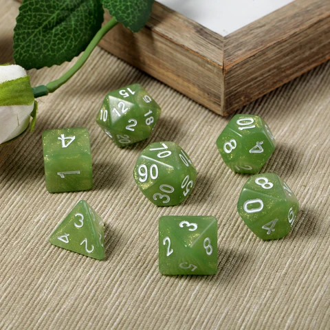 Buy Factory Wholesale Acrylic Rolling Dice Table Game D4 D6 D8 D10 D12 ...