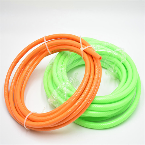 Buy Green Orange Small Size Water Spray Water Fed Hose Flexible Pvc For ...