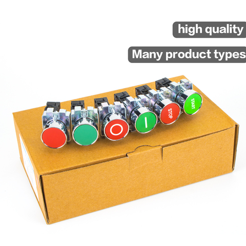 Buy High Quality Xb2 Series Momentary Push Button Switch Power Start Stop Self-resetting Round ...