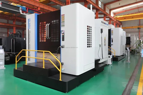 Buy Hme63 Cnc 4 Axis Horizontal Milling Machine Center For Steel ...