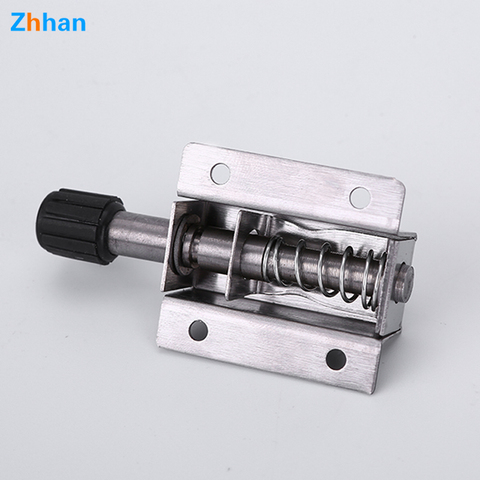 Buy Hot Sale Stainless Push Button Door Latch Spring Slide Bolt Lock ...