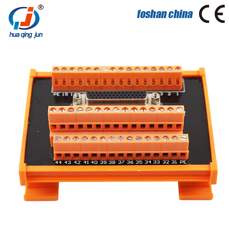 Buy Huaqingjun Dc 24v Terminal Block 25p/db Terminals Db To 5.08 ...