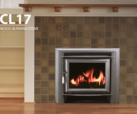 Buy Indoor Cast Iron Heating-equipment Wall Insert Wood Burning Stove ...