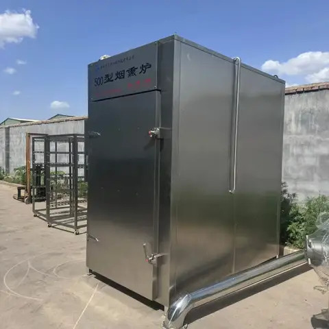 Buy Industrial Automatic Meat Smoking Equipment Food Smoking Machine ...