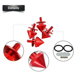 Buy Jdm Racing Culture Universal Aluminum Racing Spiked Car Bumper ...