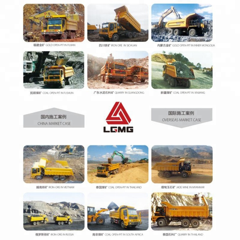 Buy Lgmg Mt86 31700kg Big Widebody Heavy Duty Mining Truck 80 Ton from Shandong Lingong ...