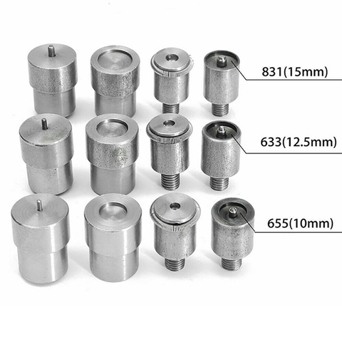 Buy Manual Clasp Fastener Hand Pressure Pressing Clamp Snap Button Die ...