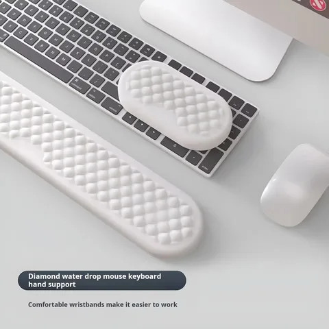 Buy Modern Laptop Desktop Wrist Rest Mouse Pad Ergonomic Silicone Mouse ...