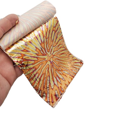 Buy Multi Color Variegated Gold Leaf Foil Paper Sheet 14x14 Cm 25 ...