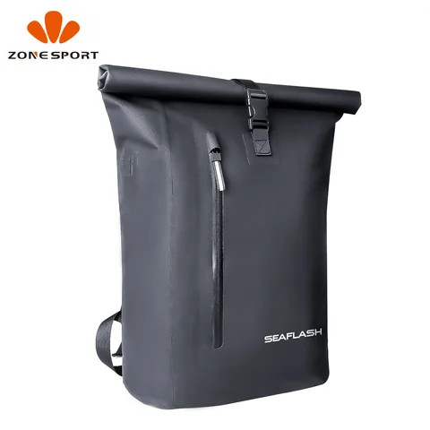 Buy New Design Waterproof Zipper Backpack New Trend Roll Top Travel Bag ...