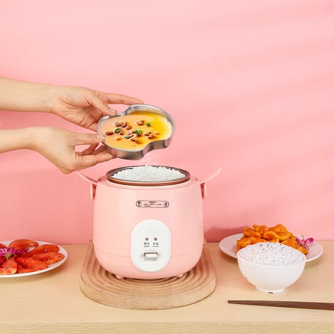 Buy New Innovation Drum Shape 0.6l Mini Portable Pink Rice Cooker ...