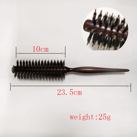 Buy New Stye Wooden Roller Comb Home Salon Styling Bristle And Nylon ...