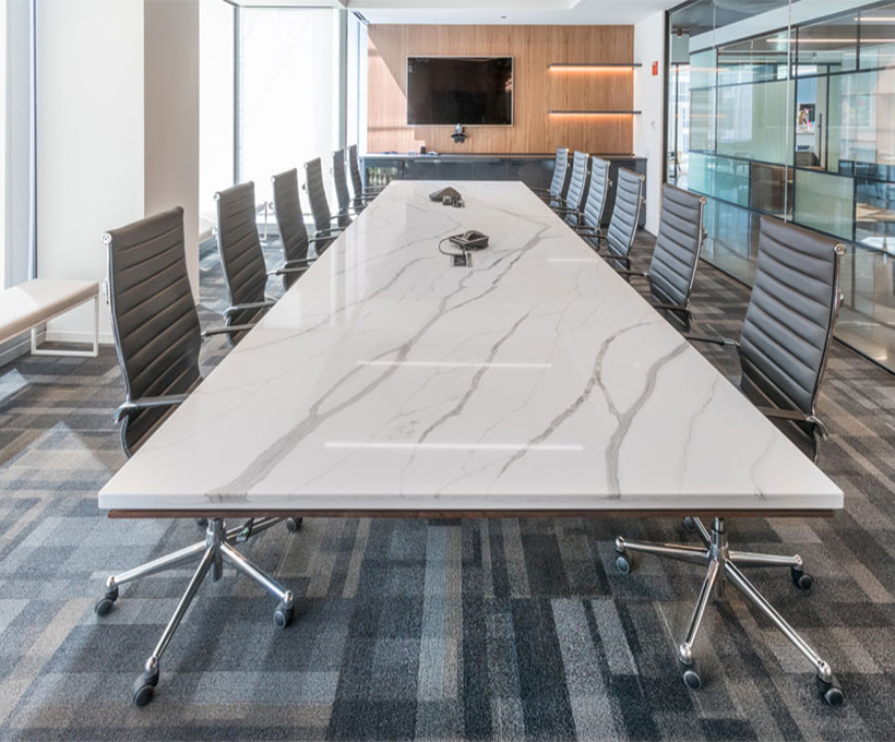 Buy Oem Quartz Stone Meeting Table High Quality Conference Table from ...
