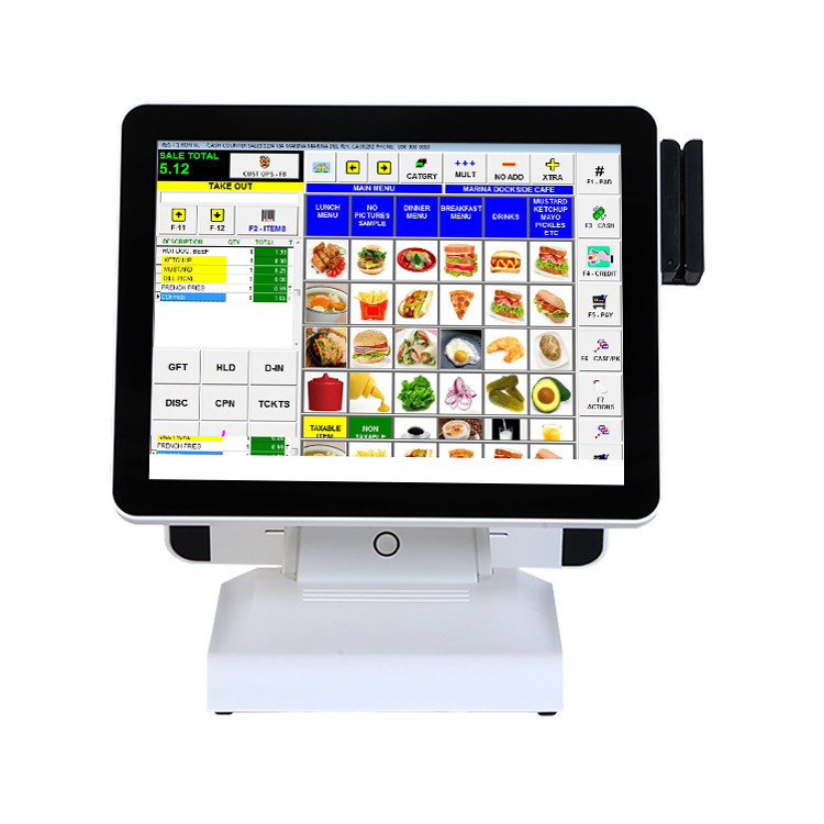 Buy Pos System Distributor 15 Tft Touch Screen All In One Pos Terminal ...